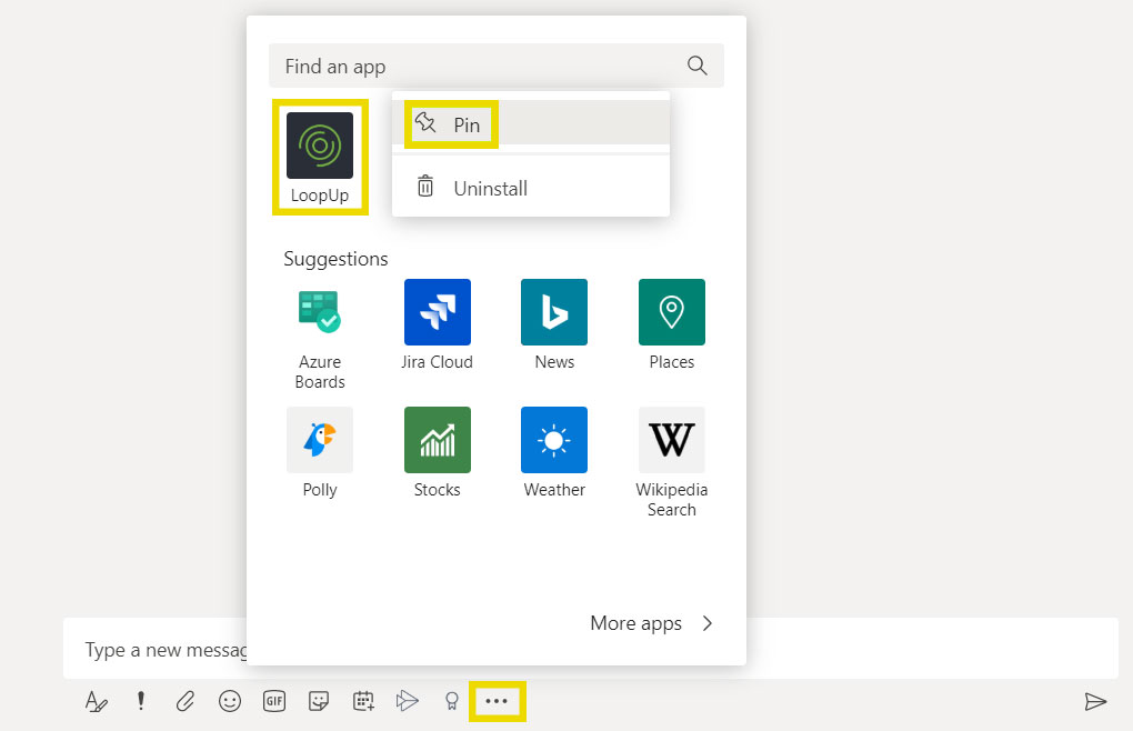 LoopUp App for Microsoft Teams