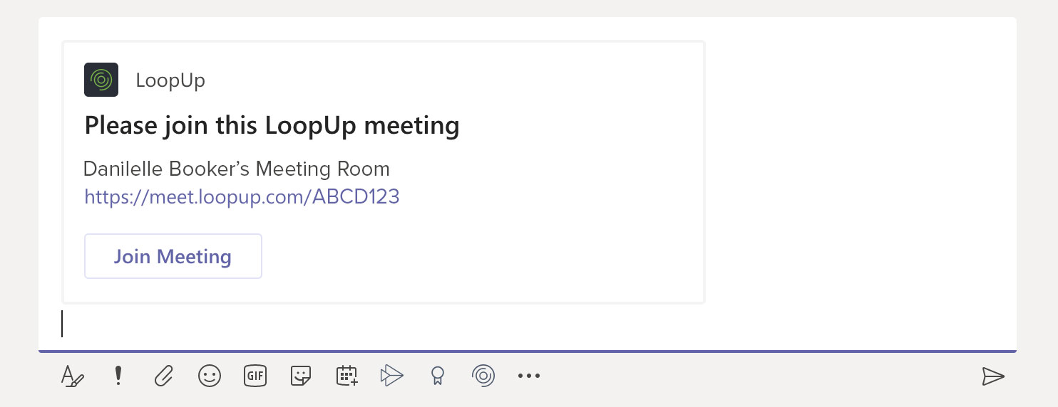 LoopUp App for Microsoft Teams